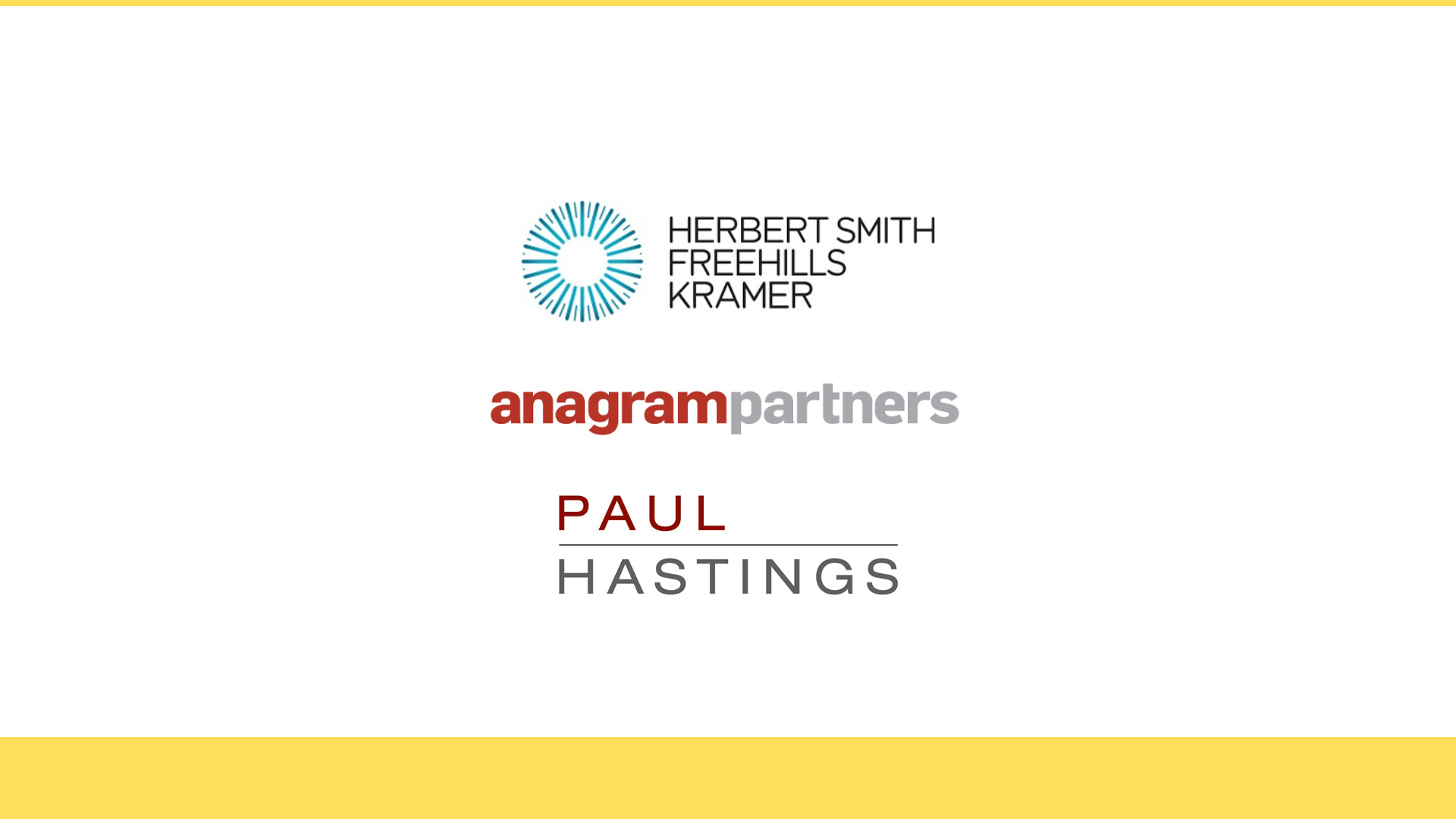 HSF Kramer, Anagram Partners, Paul Hastings Act On Tide’s $120 Mn ...